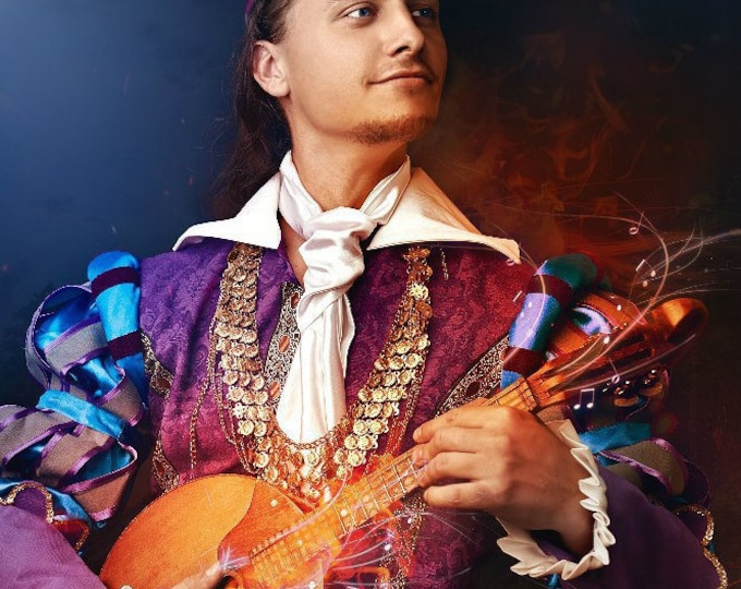 Dandelion Jaskier Cosplay Costume Witcher - Etsy