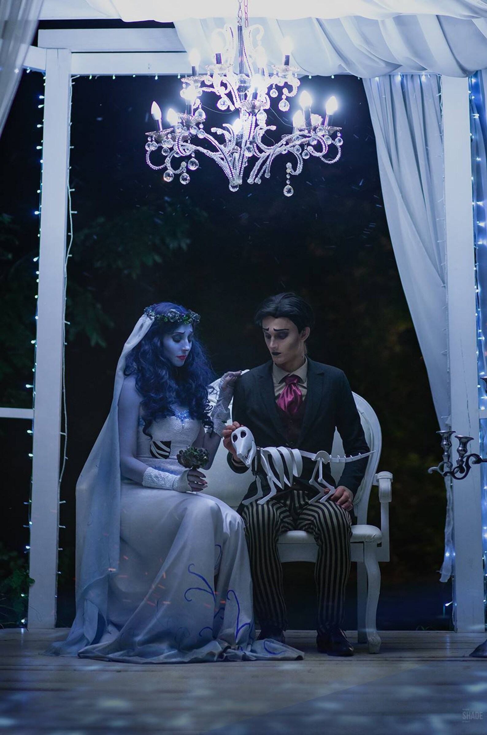 Corpse Bride Emily Cosplay Tim Burton Movie - Etsy