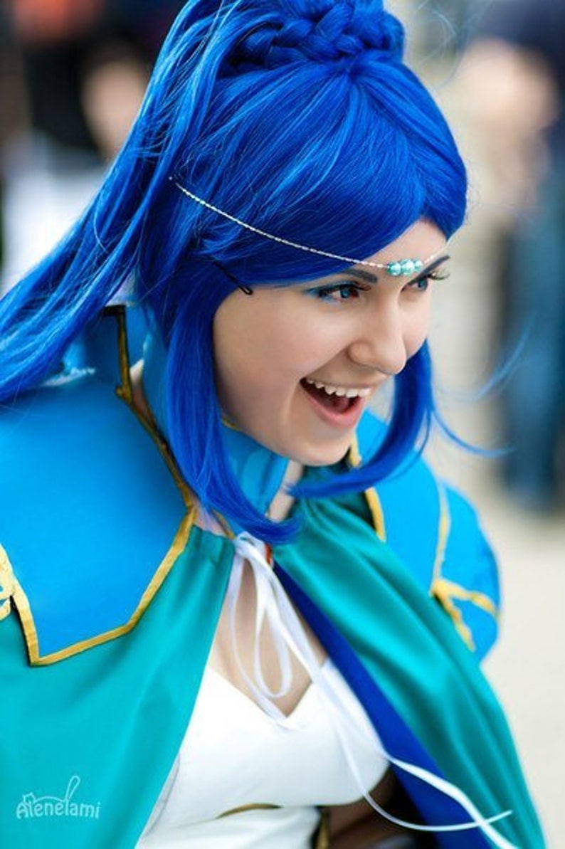 Noa Ehn anime cosplay wedding princess dress Legend of the | Etsy