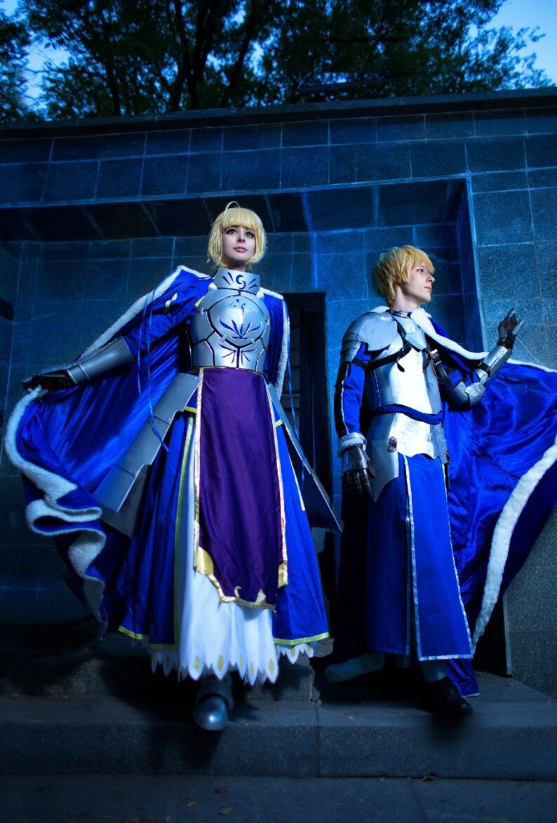 Saber Fate Stay Night Anime Cosplay Costume | Etsy