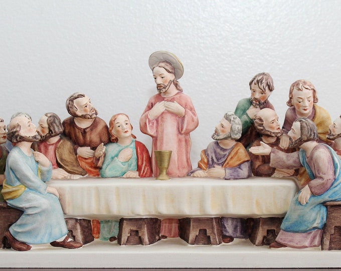 Vintage W. Goebel Sacrart the Last Supper (HX 286) | Signed R. Unger ...