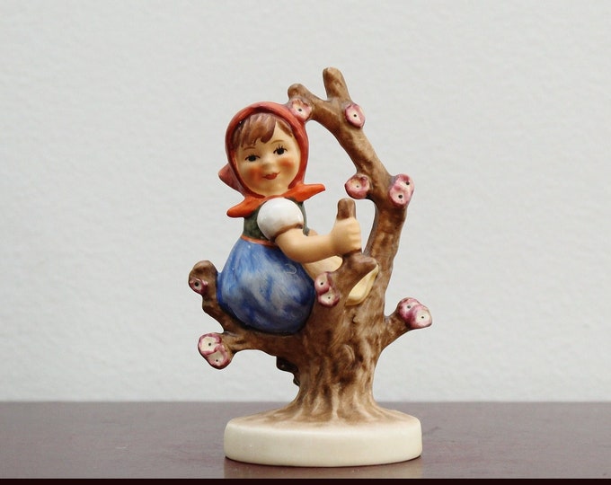 Excellent 4-1/4" Hummel Goebel 'apple Tree Girl' Figurine (hum 141 3/0 ...
