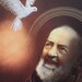 Pristine 17-1/2" Saint Padre Pio Pietrelcina Catholic Religious Picture ...