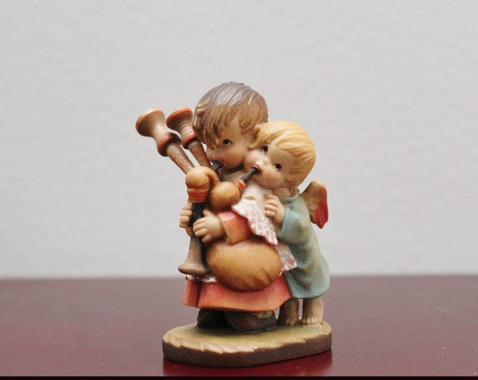 Excellent 3" ANRI Juan Ferrandiz Hand Carved 'the Helper' Figurine ...