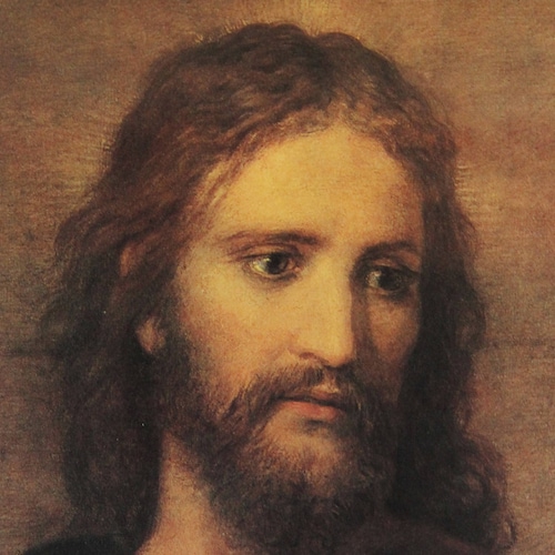 Christ at 33 by Heinrich Hoffmann 5 Wide X 7 Tall | Etsy