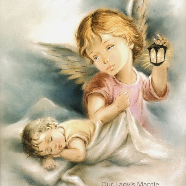 Angel Watching Over Child Art - Etsy