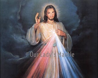 Divine Mercy Poster - Etsy