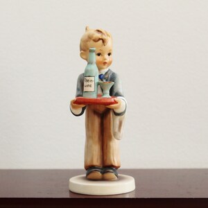 Pleasing 6" Hummel Goebel 'waiter' Figurine (HUM 154/1) | TMK-3 | W ...