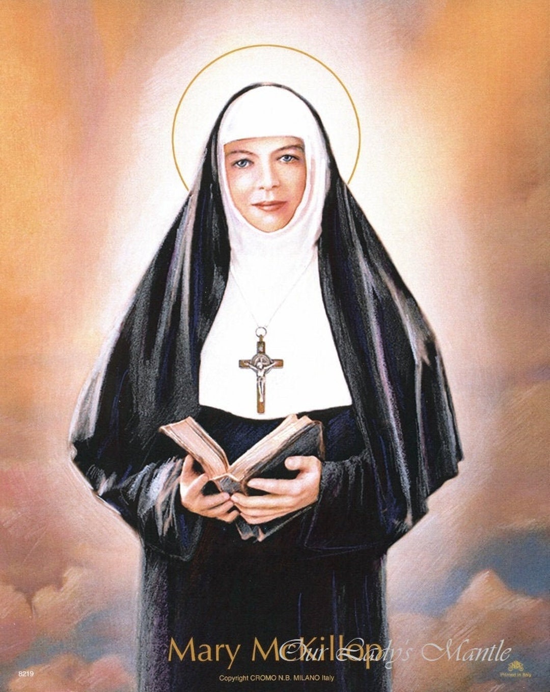 St. Mary of the Cross 8x10 Catholic Print Art Picture Printed - Etsy