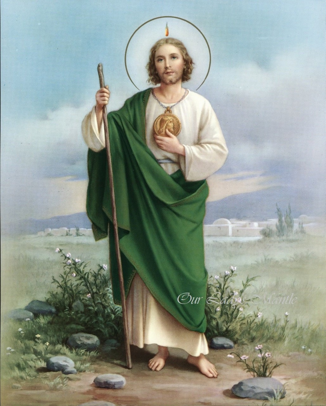 8x10 Saint Jude Thaddeus Picture Print | Italy - Etsy