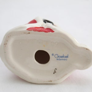 Near Mint 3-1/2 Robson Goebel Red Christmas Angel With Lantern Candle ...