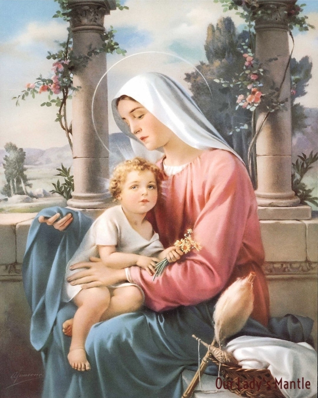 Virgin Mary And Jesus