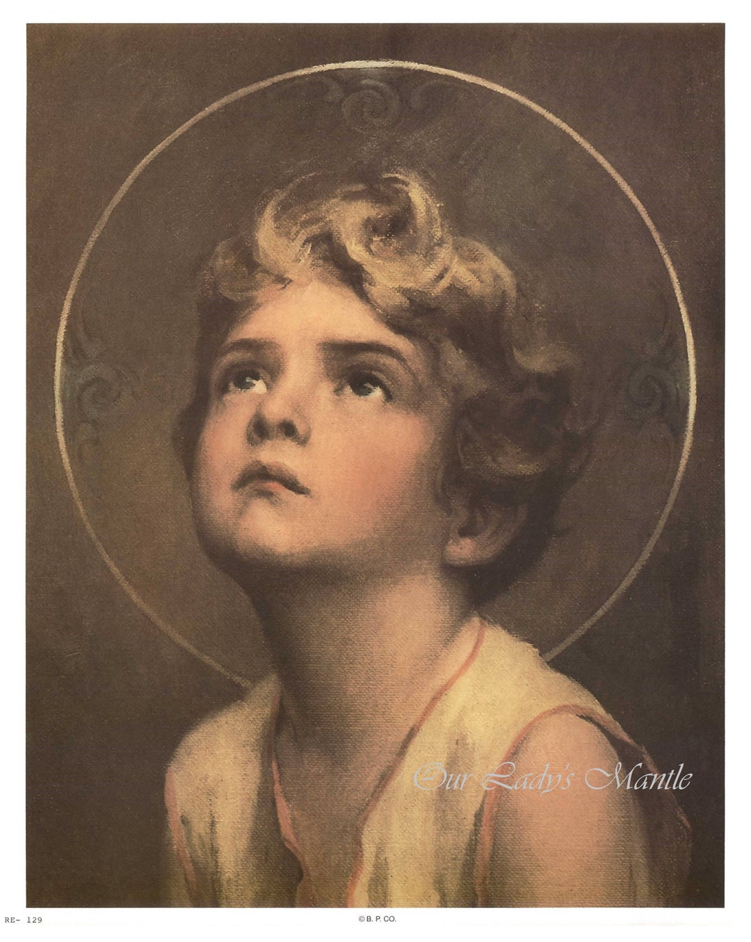 8x10 Divine Innocence Child Jesus Print Picture by Charles Bosseron ...