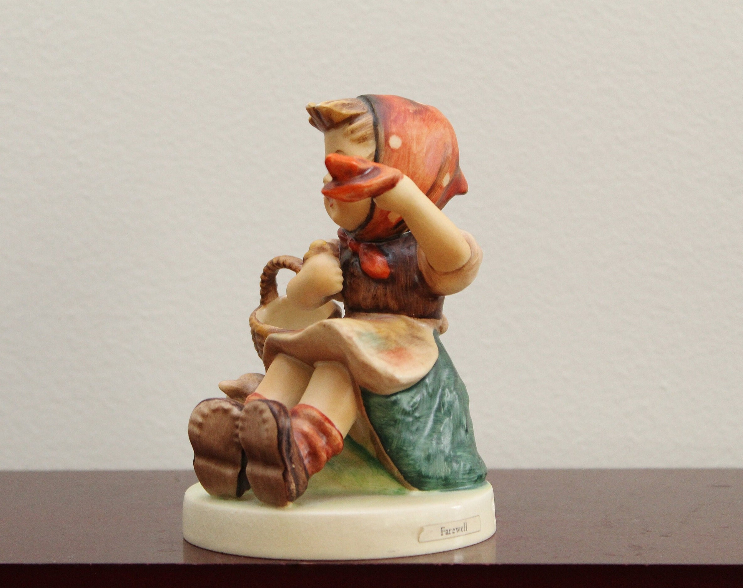 Nice 4-3/4 Hummel Goebel 'farewell' Figurine - Etsy