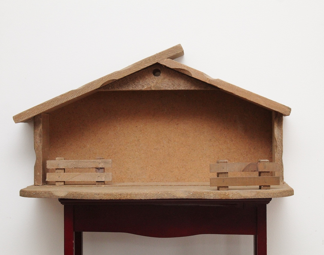 Wooden Stable for Hummel Large (214) or Small (214/O) Nativity ...