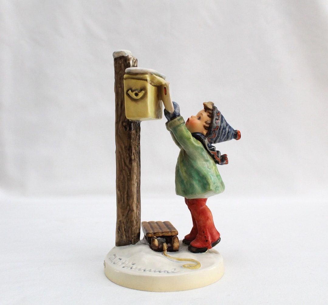 Excellent 7-1/4" Hummel Goebel 'A Letter to Santa Claus' Figurine (HUM ...