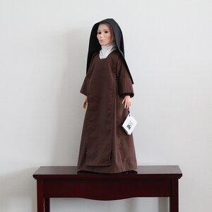 19 Blessings Nun Doll With Stand Discalced Carmelite - Etsy