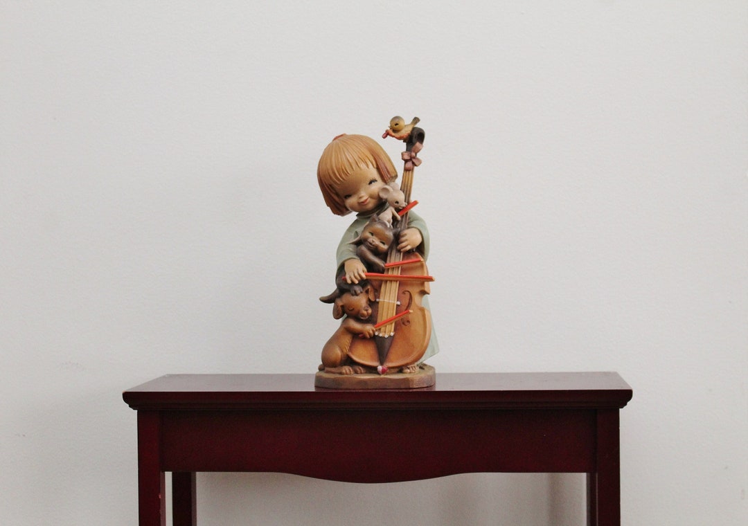 Excellent 10" ANRI Juan Ferrandiz Hand Carved Wood 'the Quintet ...