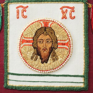 Excellent 15" Wide Greek Byzantine Holy Face Mandylion Icon Fully ...