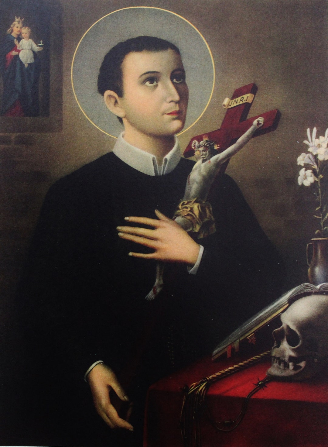 7-1/4 X 10" Saint Gerard Majella Catholic Print Art Picture - Etsy