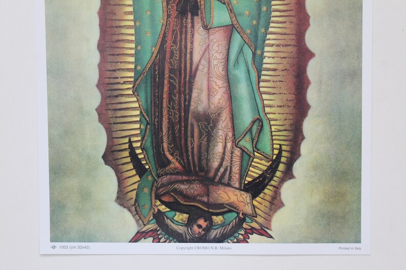 Pristine 17-1/2 Our Lady of Guadalupe Catholic Religious - Etsy