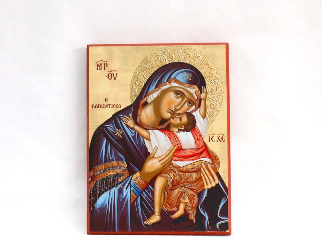 Very Nice 8 Byzantine Mother of God Theotokos, Kardiotissa 'tender ...