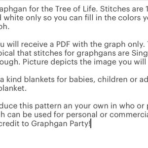Tree of Life Graphgan for Crocheting Graphgan Graph Pattern Guide PDF ...