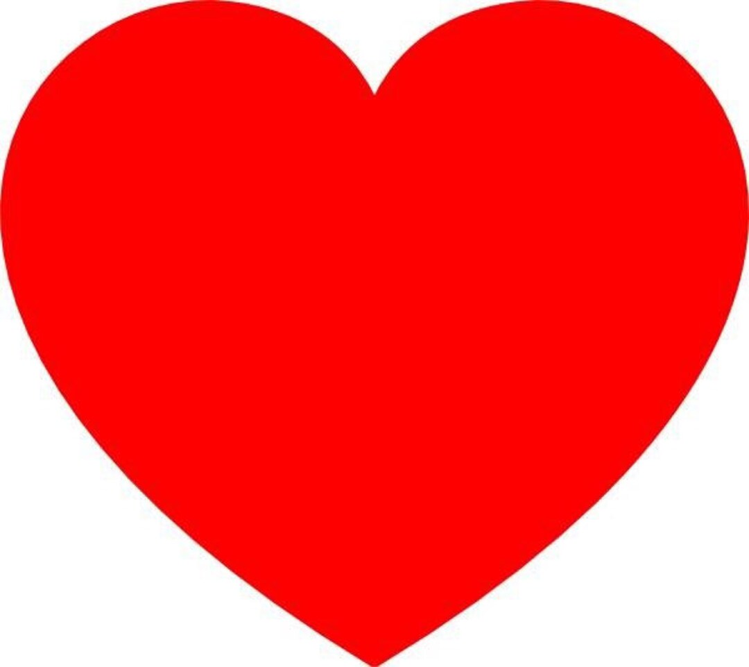Heart (large) for Crocheting Graphgan Pattern Guide PDF, Love Valentine ...
