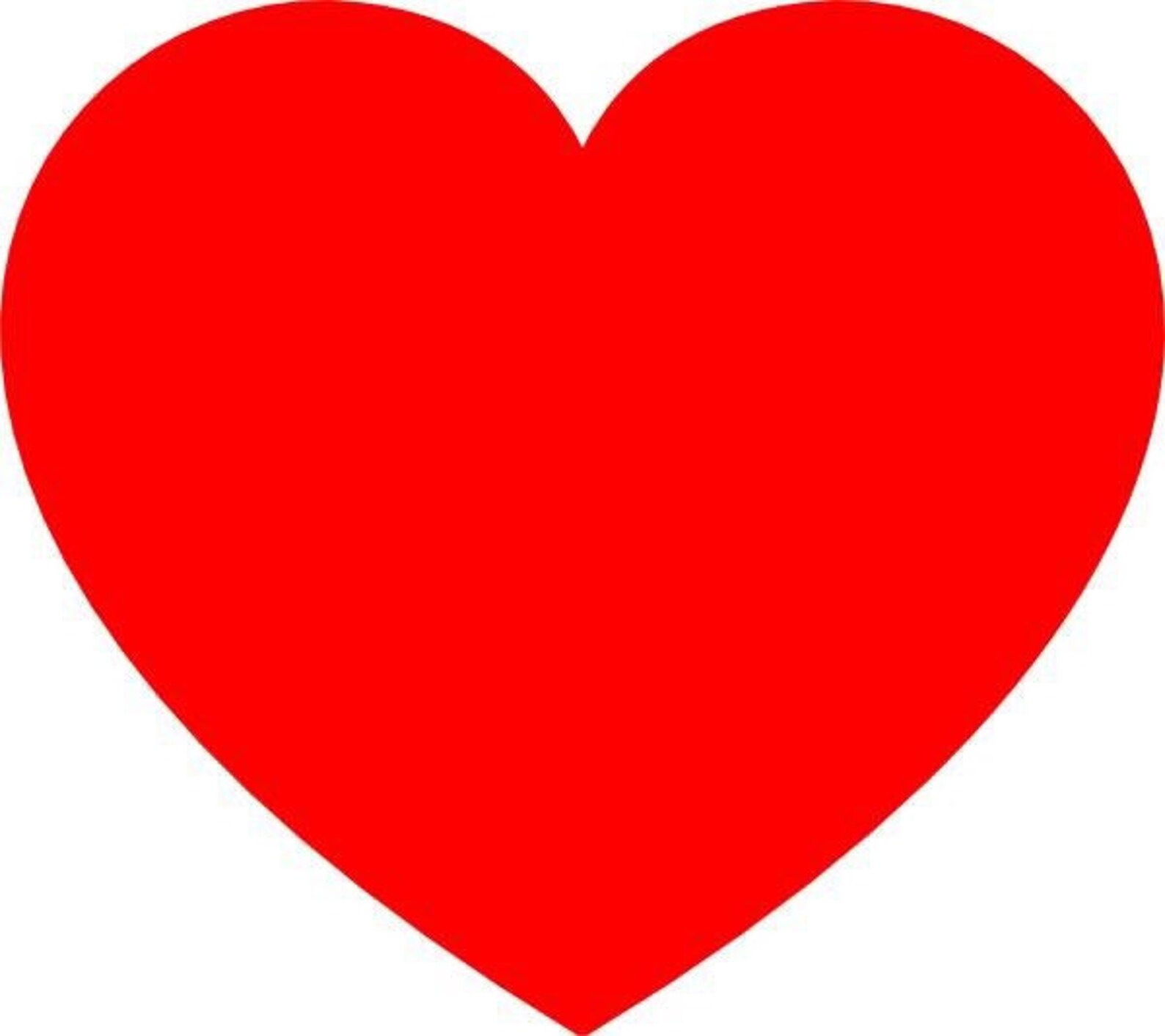 Heart (large) for Crocheting Graphgan Pattern Guide PDF, Love Valentine ...