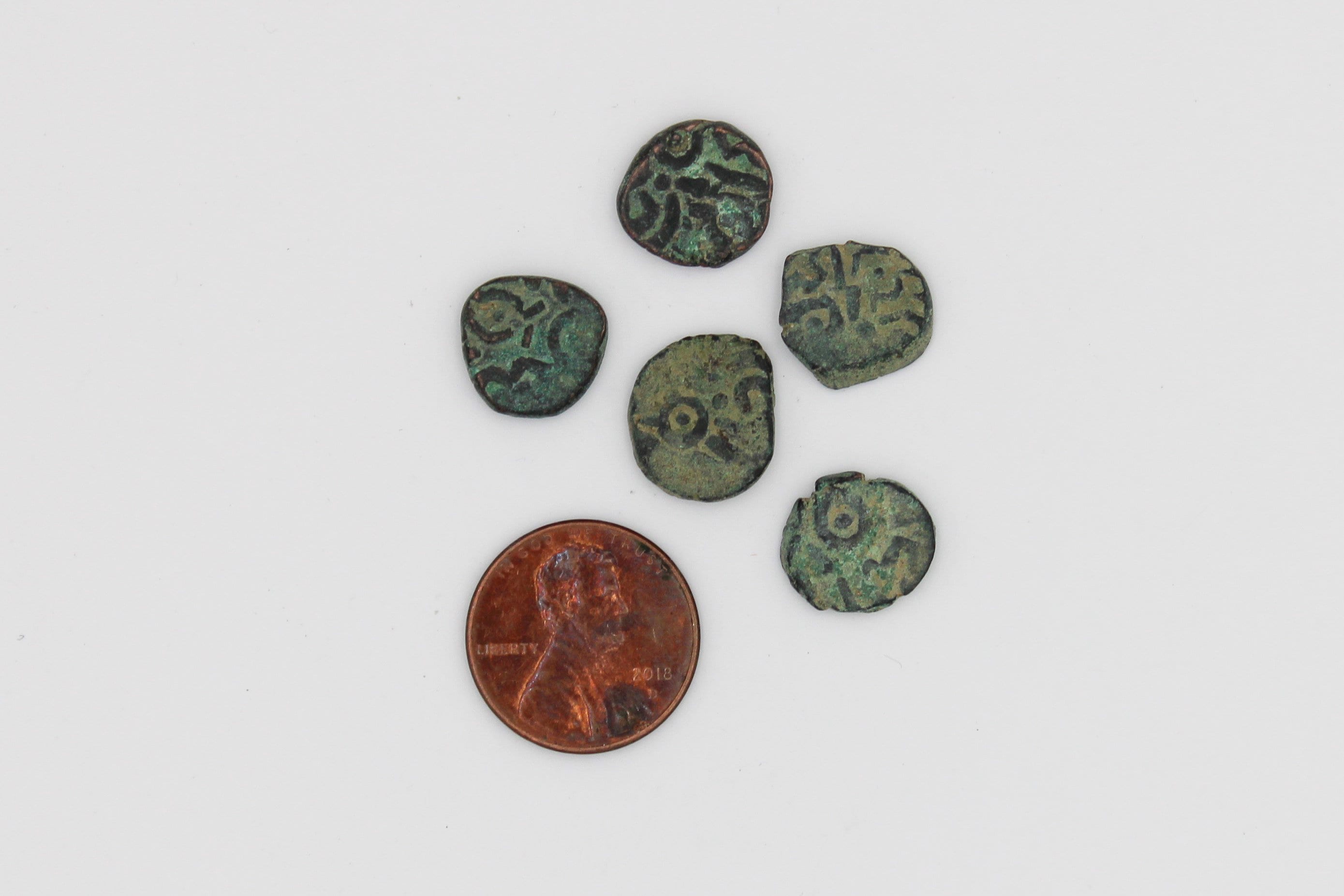 Ancient Copper Coin. Old Copper Token From India. TB-2195 - Etsy