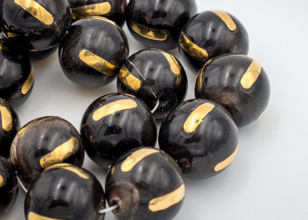 Horn Beads. 22mm Vintage Large Horn Beads. HORN-12 - Etsy
