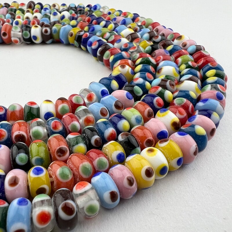 Lampwork Bead Necklace - Etsy