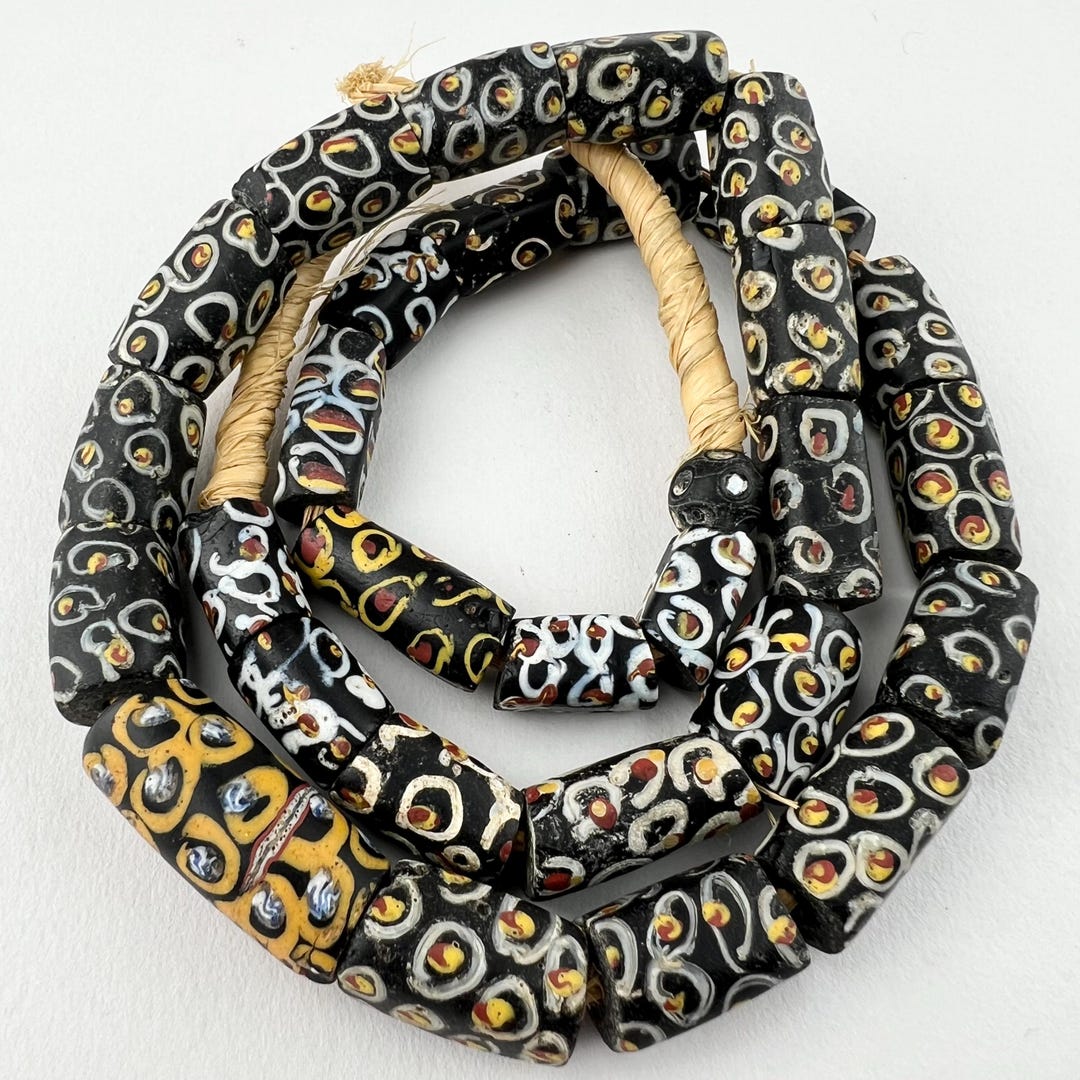 29 Venetian “eye” African Trade Beads. TB-4505 - Etsy
