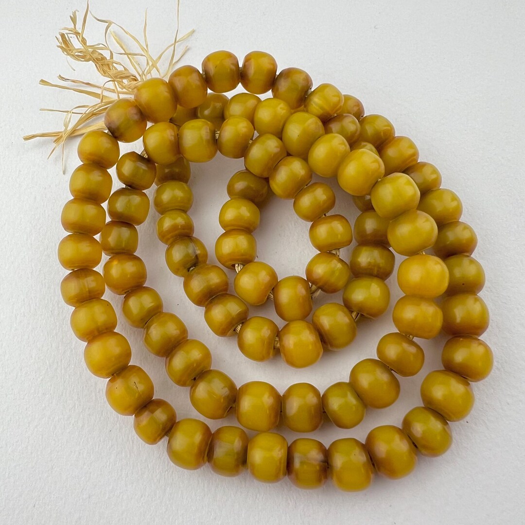 89 “copal” Beads. Ethiopia African Trade. TB-4422 - Etsy