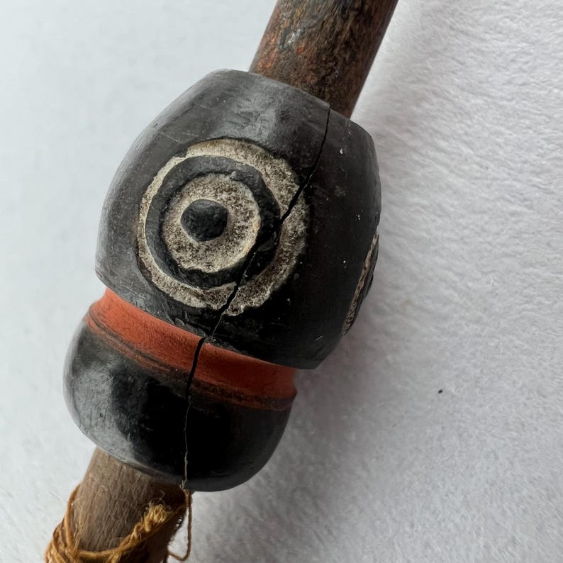 Ancient Spindle Whorl and Spindles - Chancay, Peru. C.1000-1400 AD. TB ...