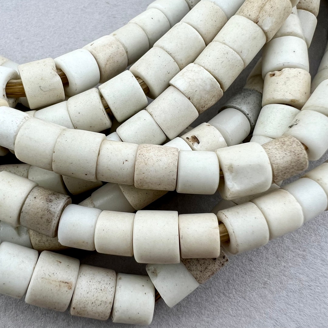 Old Goomba Beads. Rustic Neutral African Trade Beads. TBW-274 - Etsy