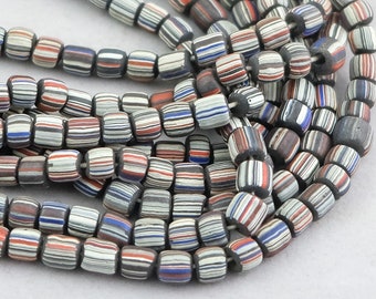 Striped Trade Beads | Etsy