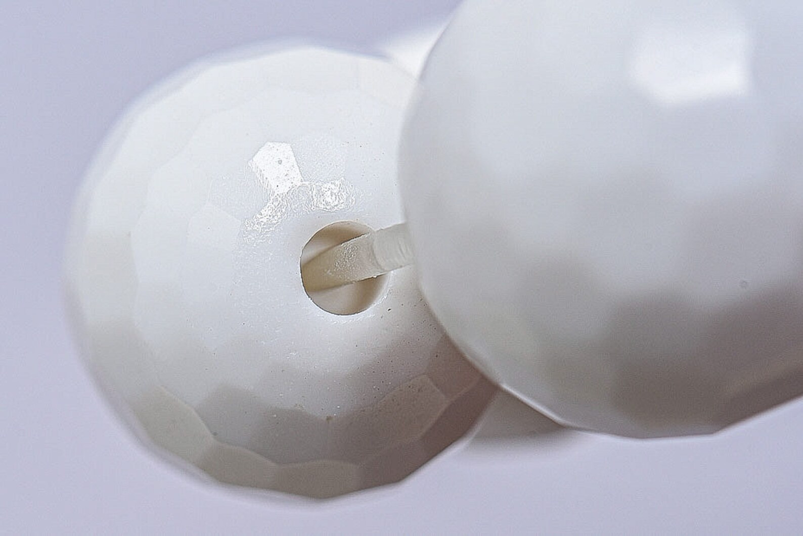Natural White Marble Beads. Gemstone 12mm White Marble Stone - Etsy