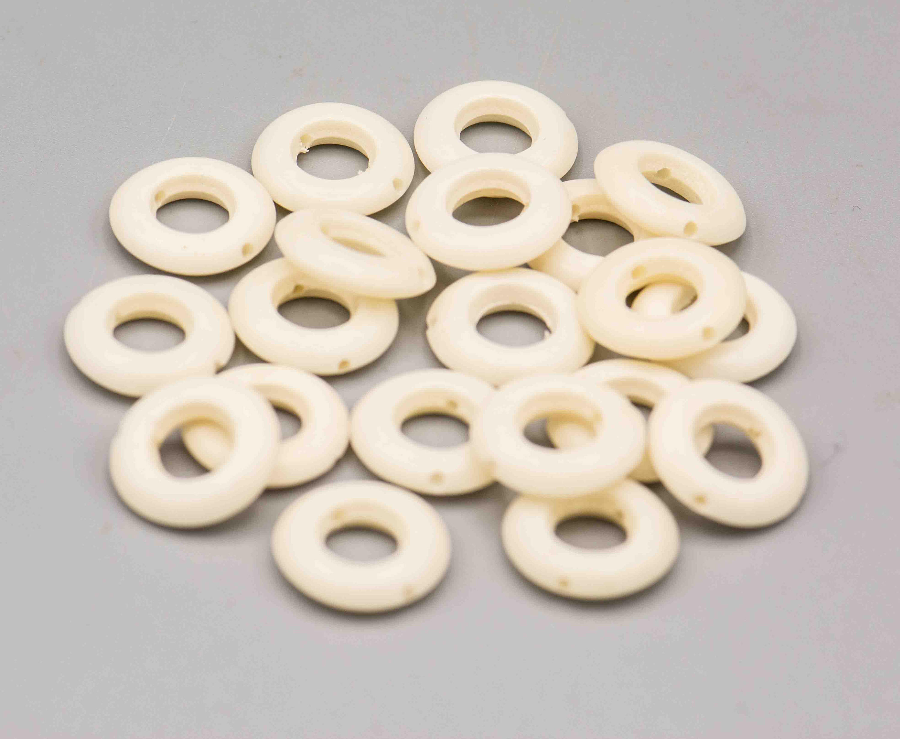 20 Bone Donut Beads with holes Ethnic Boho Bead Supplies | Etsy