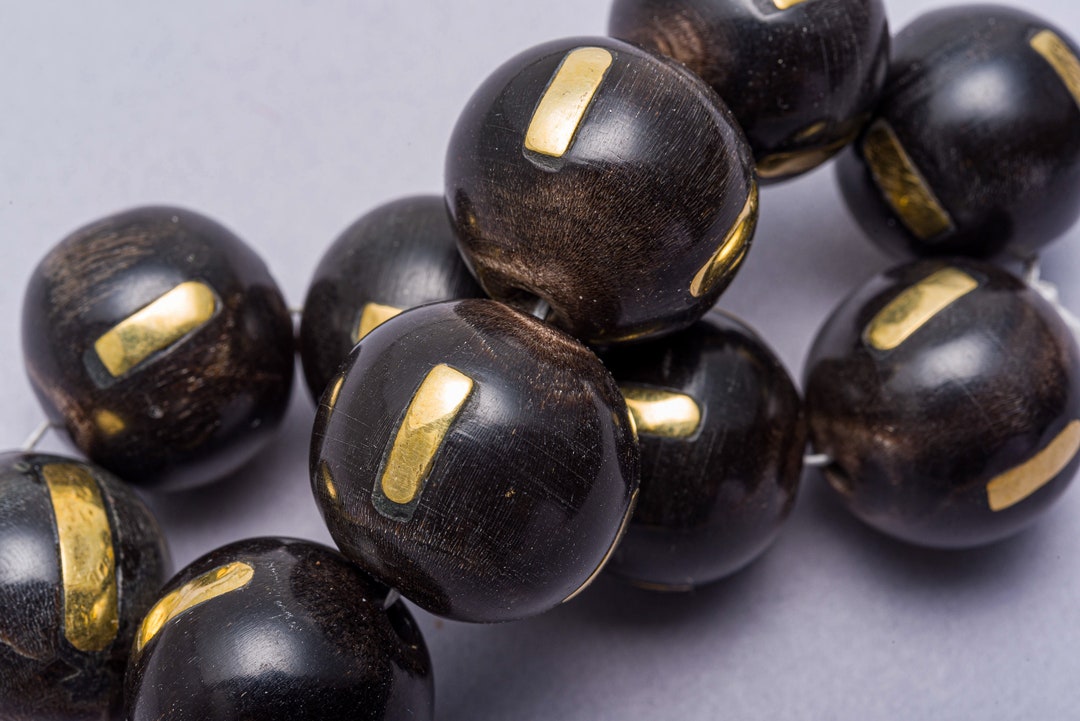 Horn Beads. 20mm Vintage Large Horn Beads. HORN-11 - Etsy