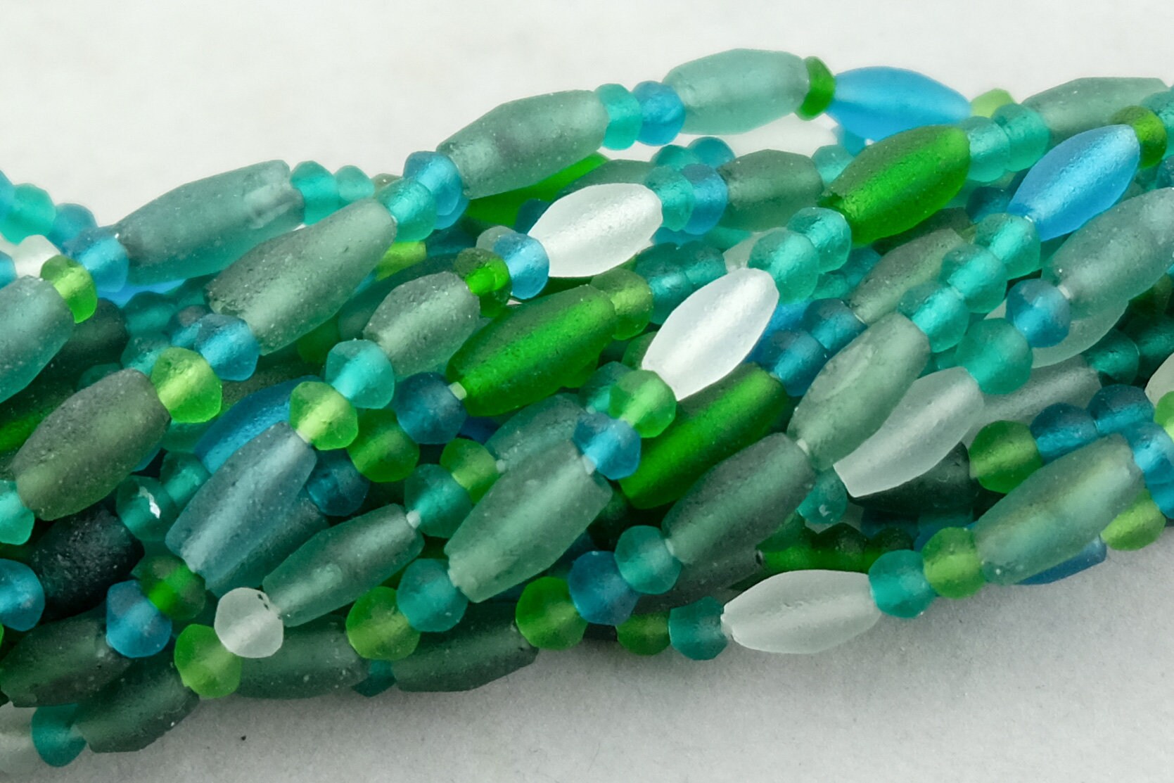 Ancient Roman Glass Beads. Blue Green Roman Era Glass Beads. - Etsy