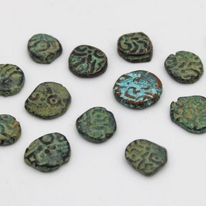 Ancient Copper Coin. Old Copper Token From India. TB-2195 - Etsy