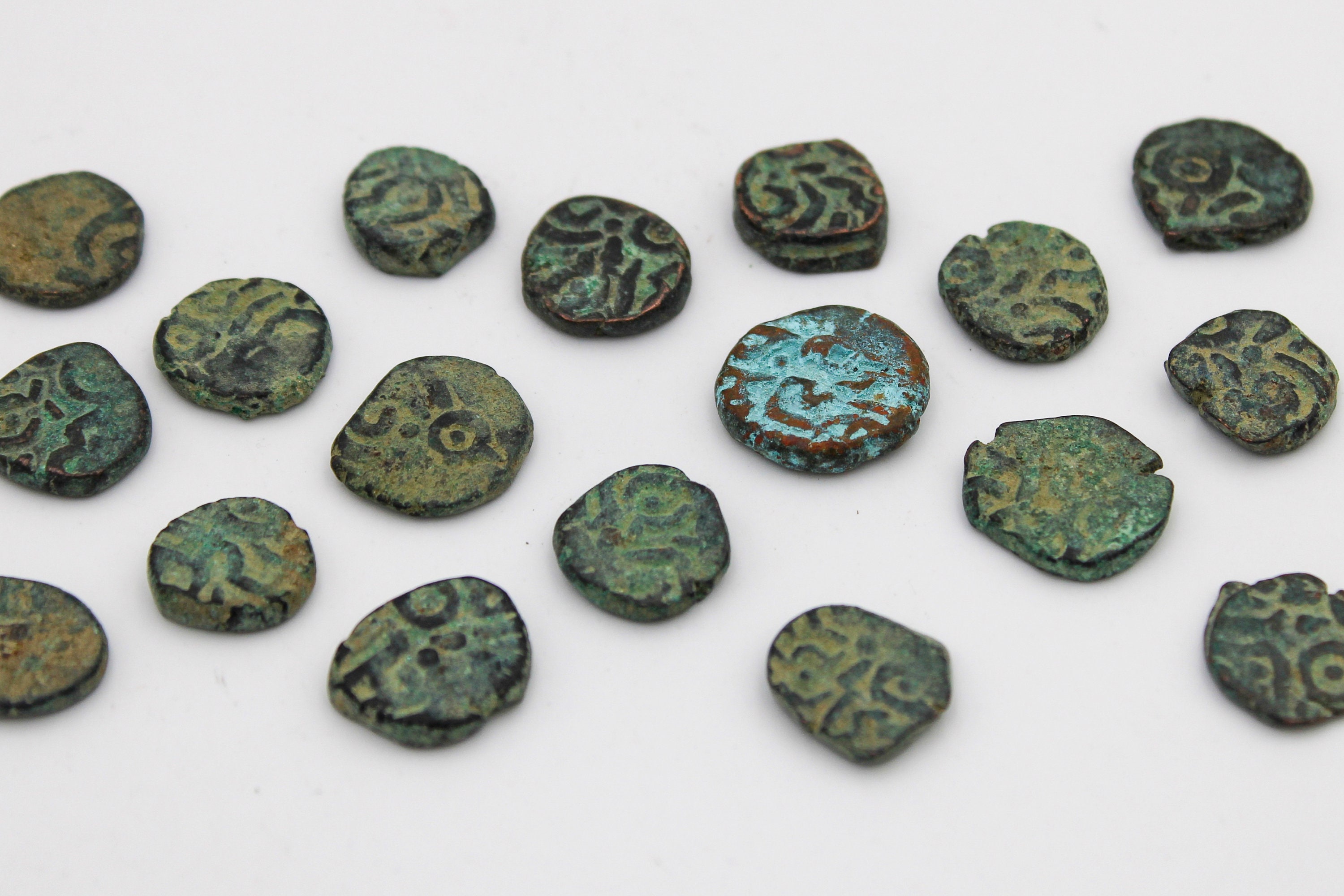 Ancient Copper Coin. Old Copper Token From India. TB-2195 - Etsy