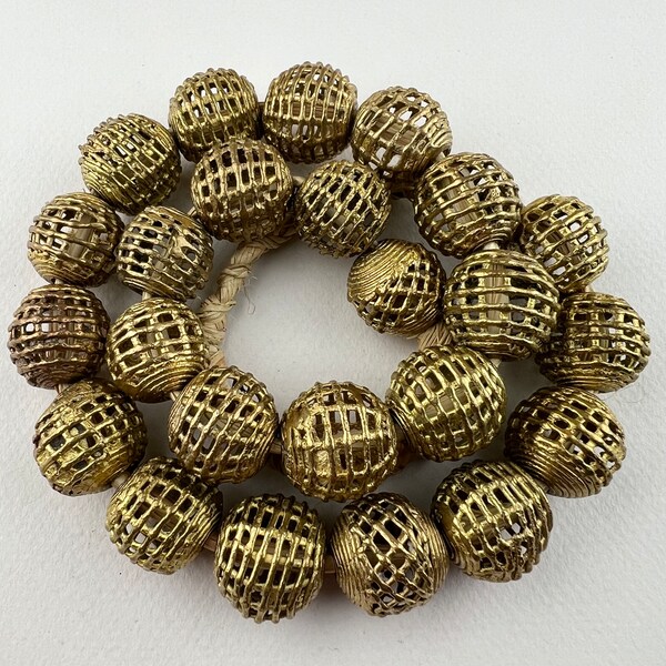 African Brass Beads - Etsy