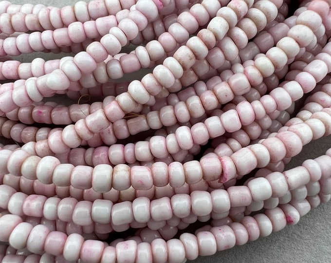 African Ghana Pink Glass Seed Beads. African Trade Beads. SB-73 - Etsy