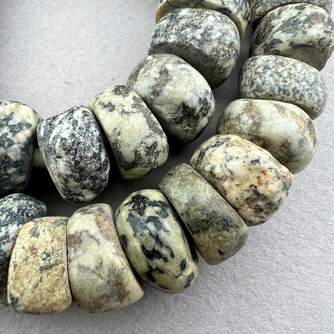 Antique Granite Gneiss Beads. 1200AD D'jenne, Mali Beads. TB-496 - Etsy