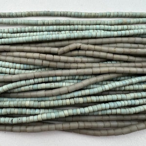 Vintage Fulani African Bead Necklace. 15 Strand Genuine African Trade ...