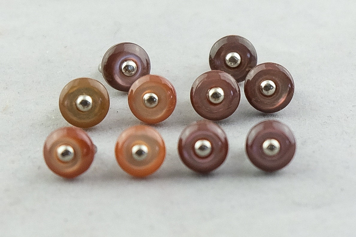 10 Antique Shell Shoe Buttons. Small MOP Shoe Buttons. - Etsy