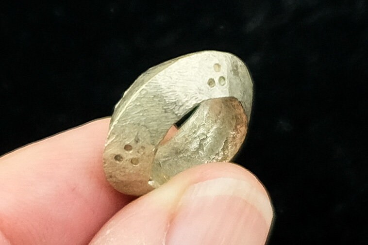 4 African Silver Tribal Rings. Ethiopian Wollo Pendant Rings. - Etsy