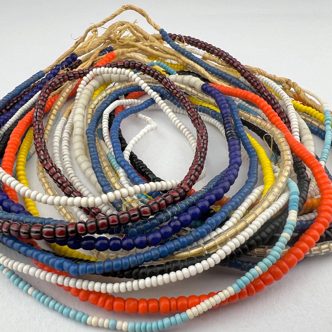 12 Strands Old African Trade Beads. TB-4427 - Etsy